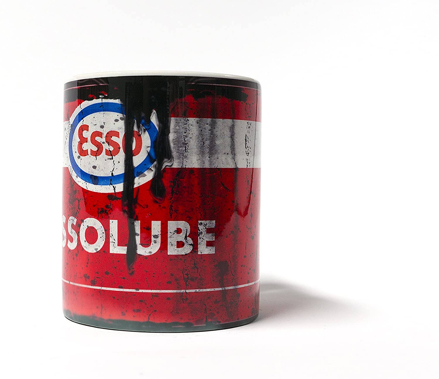 Esso Lube Motor Oil Can Mug – Silla Designs