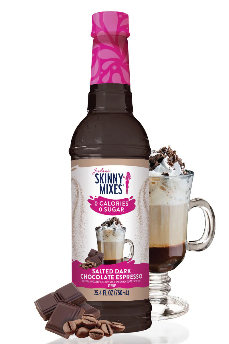 Sugar Free Salted Dark Chocolate Espresso Syrup – Silla Designs